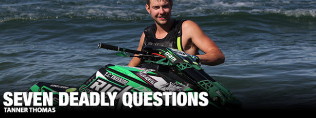 Seven Deadly Questions With Tanner Thomas - The Watercraft Journal ...