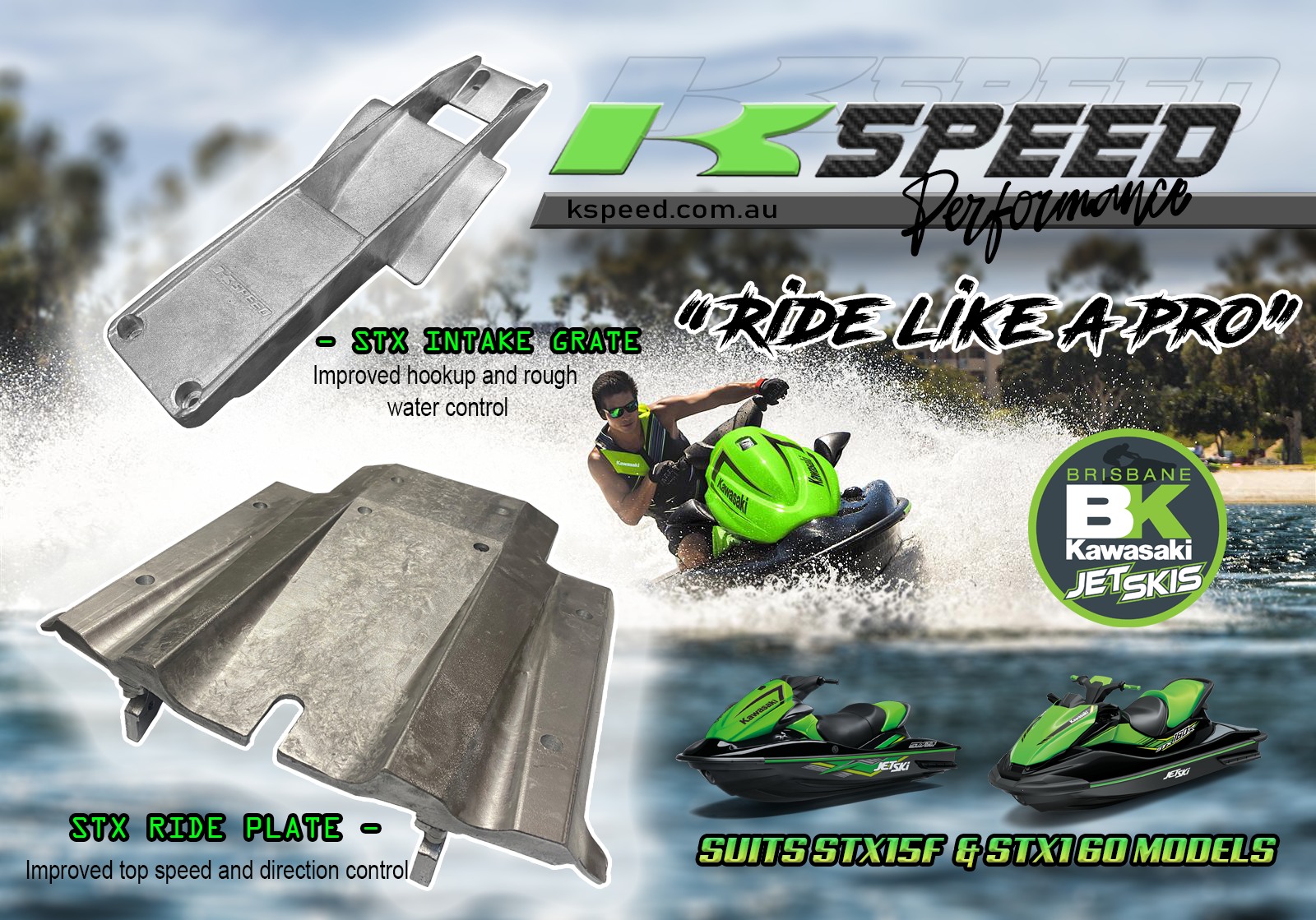 KSPEED Perfects The Kawasaki STX-160 Intake Grate - The Watercraft ...